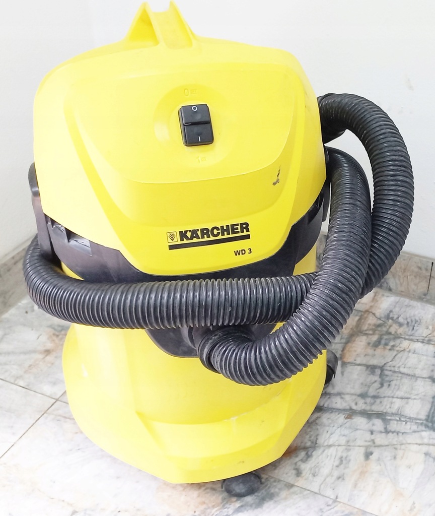 ODKURZACZ PRZEMYSŁOWY KARCHER WD3 1000W - 12231270499 - oficjalne archiwum Allegro