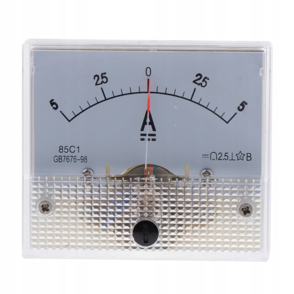 Amperomierz analogowy DC Amperomierz Miernik - 11418224237 - oficjalne archiwum Allegro