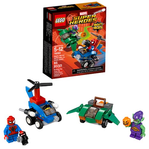 LEGO MARVEL 76064 Spiderman kontra Zielony Goblin - 7139217305 ...