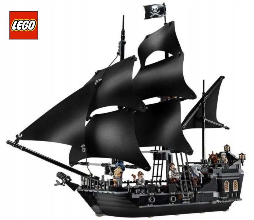 LEGO PIRACI Z KARAIBÓW CZARNA PERŁA DUŻY STATEK - 7530691413 ...