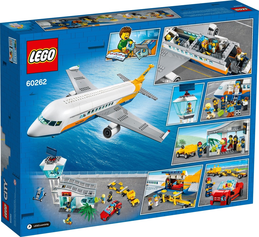 LEGO CITY 60262 Samolot pasażerski - 9298102823 - oficjalne archiwum ...