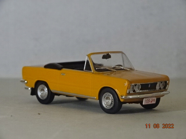 Fiat 125p Kabriolet kultowe auta PRL-u 1:43 - 12492542079 - oficjalne ...