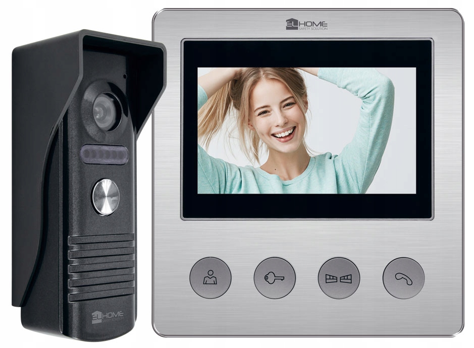 WIDEODOMOFON WIDEO DOMOFON EURA MARS FURTKA BRAMA - 9549413960 - oficjalne archiwum Allegro