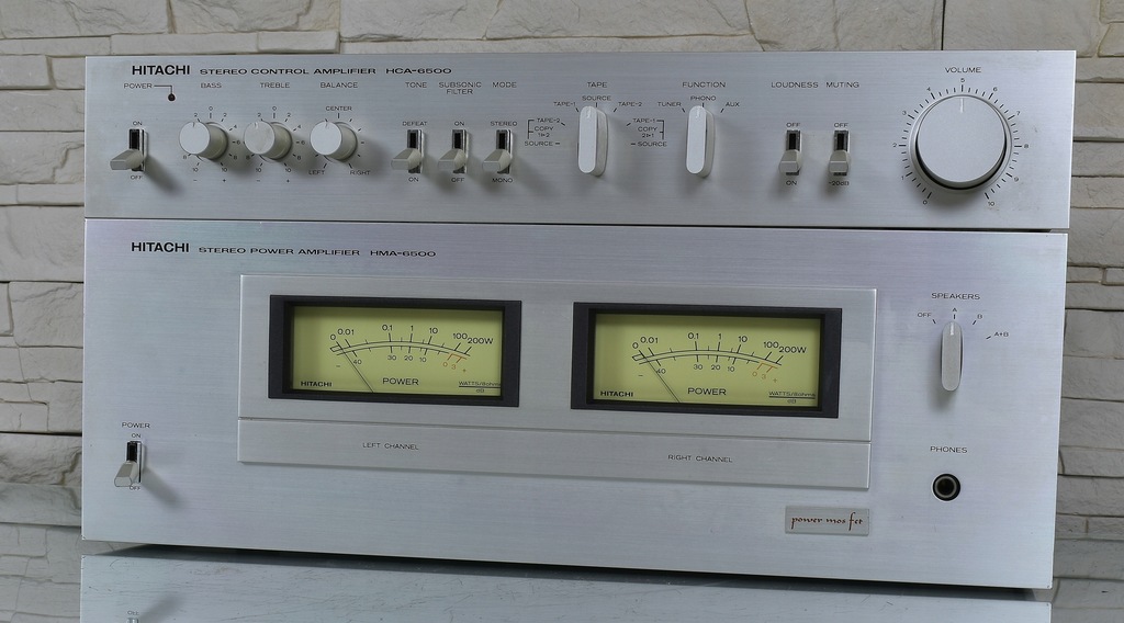 Hitachi HCA 6500 / HMA 6500 Dzielony wzmacniacz - 11266625564 ...