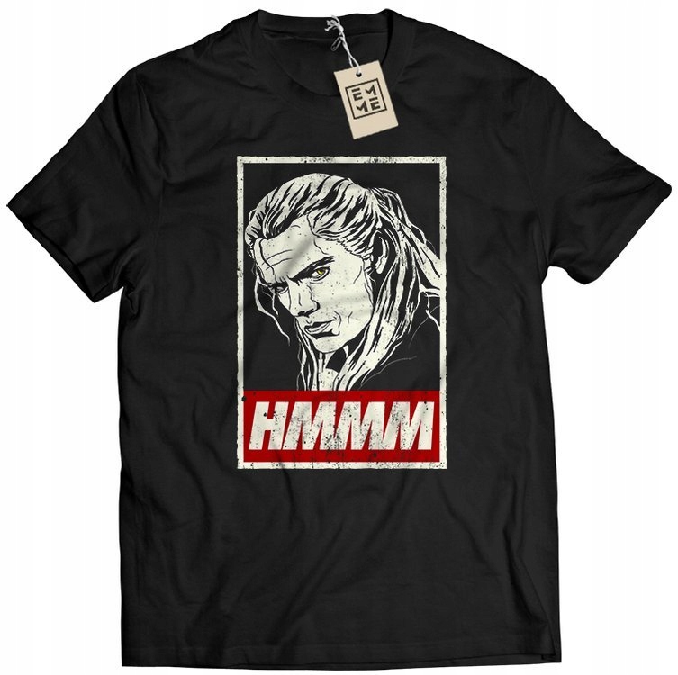 Koszulka Męska Hmmm Witcher Wiedźmin XL - 14664782137 - oficjalne ...