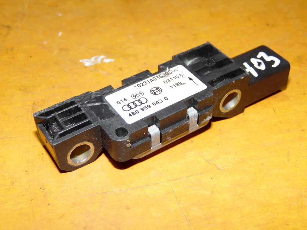 Czujnik Sensor Uderzeniowy A6 C5 Fl 4b0959643c 6846074438 Oficjalne