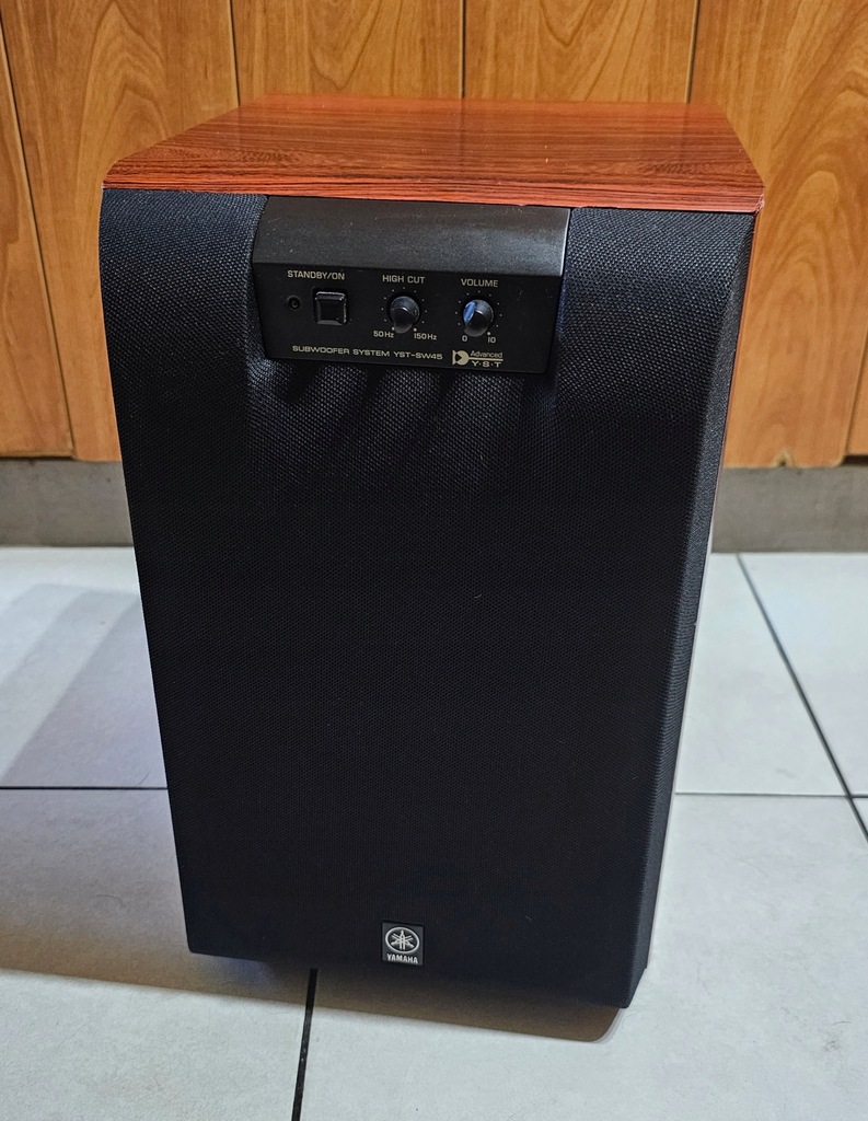 Subwoofer aktywny YAMAHA YST-SW45 # 20 cm # - 14154213789 - oficjalne ...