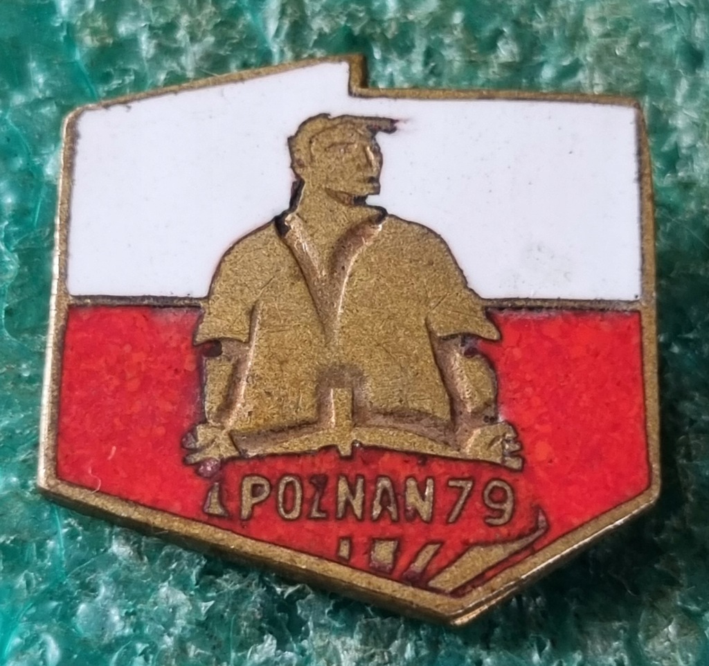 ODZNAKA PZPR 1979 PRL PROPAGANDA - POLSKA ZJEDNOCZONA PARTIA ROBOTNICZA - 14824285600 ...