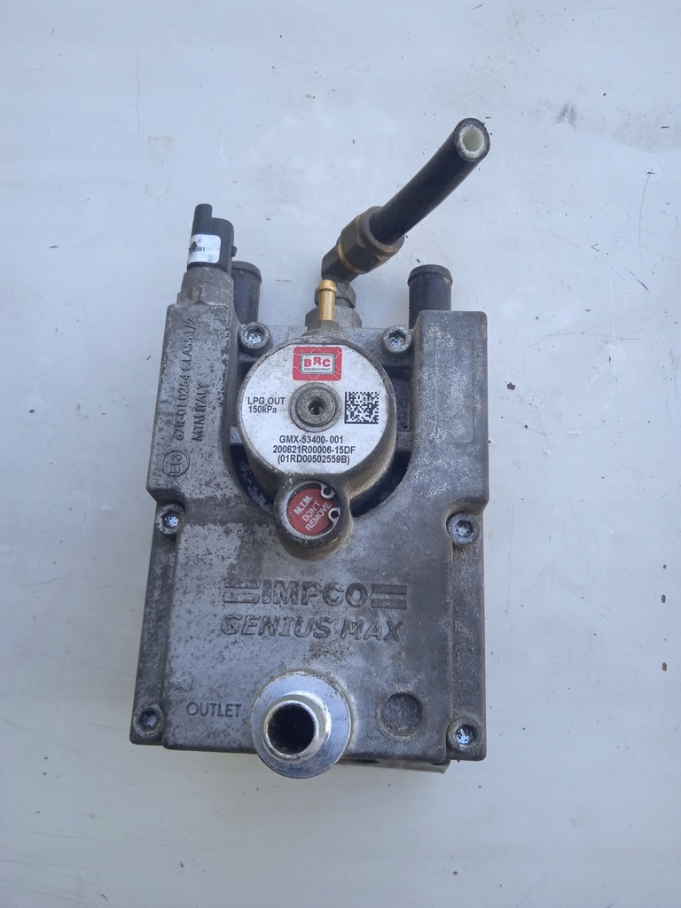 REDUKTOR GAZU LPG BRC GENIUS MAX 67R-010254 - 12519777575 - oficjalne archiwum Allegro