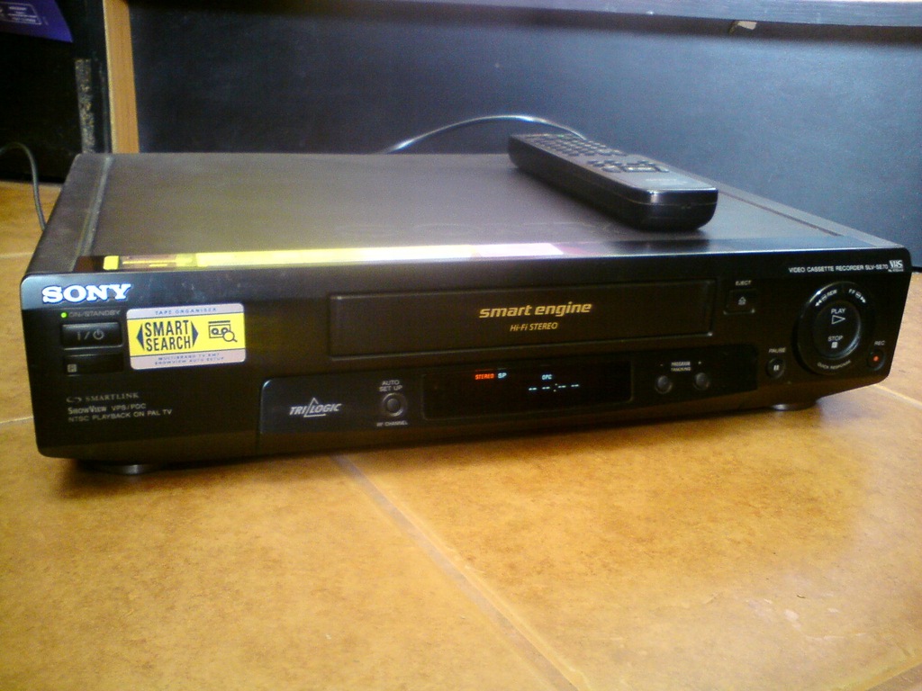Magnetowid SONY SLV-SE70VC1 video VHS stereo pilot - 13703356036 - oficjalne archiwum Allegro