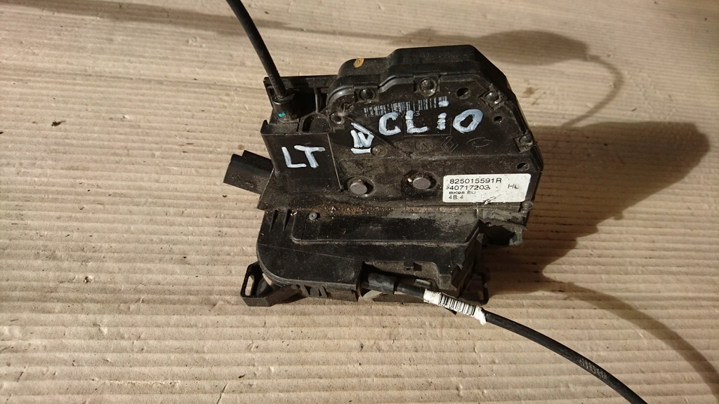 zamek drzwi tylni tylny lewy tył Clio IV 4 - 12616206272 - oficjalne archiwum Allegro