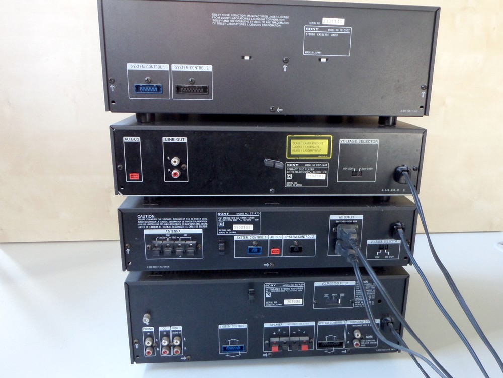 Wieża SONY ta-a50 / st-a70 / cdp-m43 / tc- d507 - 9941361527 ...