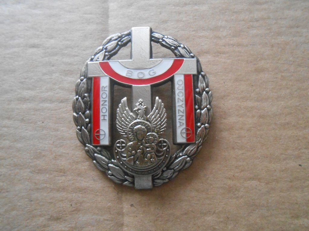 odznaka kapelana wojskowego /galowa/ III RP - 13361311673 - oficjalne ...