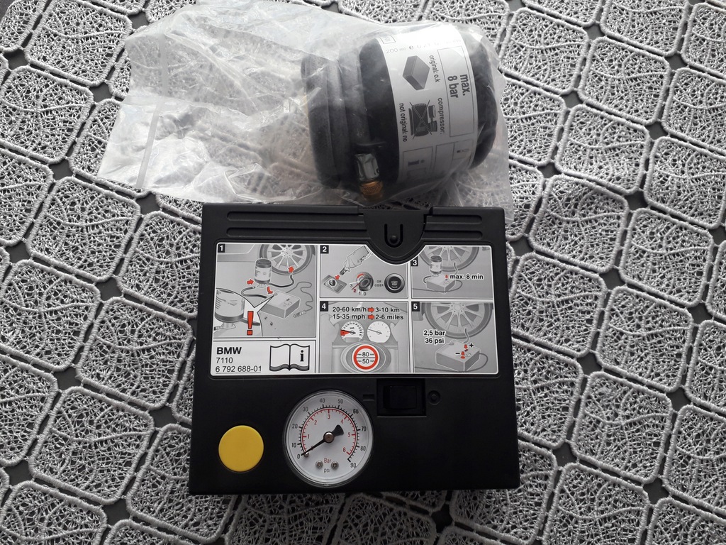 Kompresor BMW F 71106792688 zestaw naprawczy Koła - 12898314063 ...