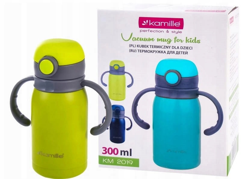 KUBEK TERMICZNY TERMOS DLA DZIECKA BUTELKA BIDON - 12792926293 - oficjalne archiwum Allegro