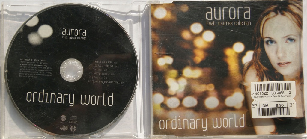 AURORA feat. NAIMEE COLEMAN - ORDINARY WORLD [CD] - 12714022021 ...