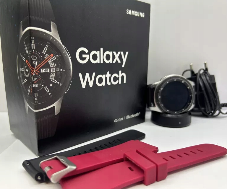 SAMSUNG GALAXY WATCH SM-R800 46MM KOMPLET - 14444985603 - oficjalne ...