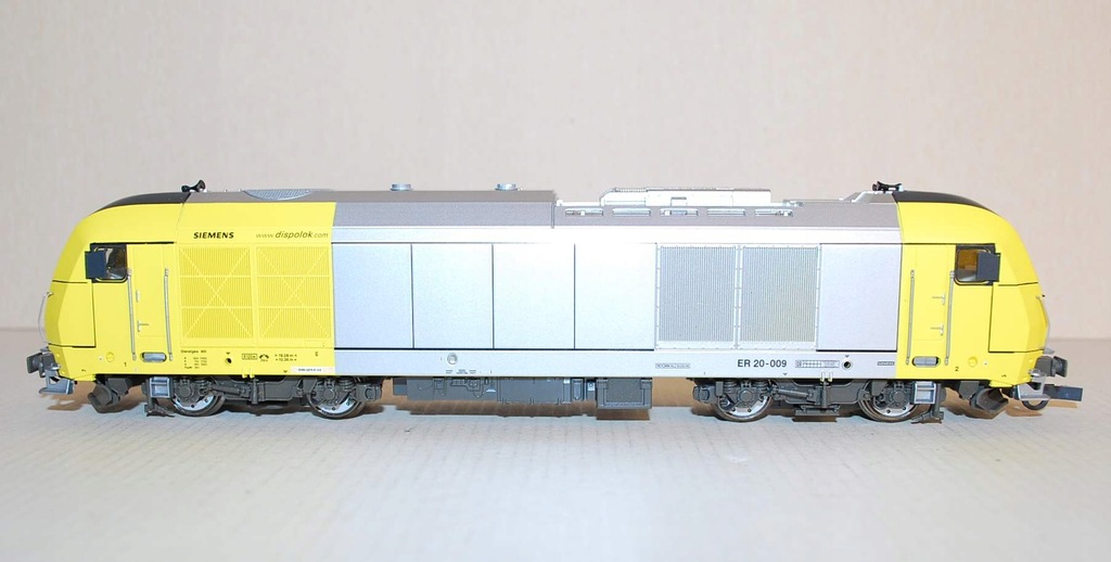 ROCO lokomotywa ER20 Hercules z dekoderem H0 - 12571649665 - oficjalne ...