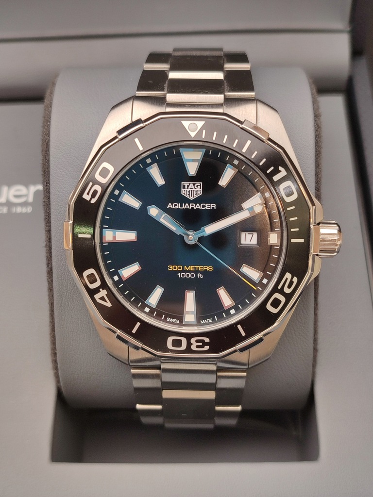 Zegarek TAG Heuer Aquaracer WAY101A.BA0746 - M1 - 14416566193 ...
