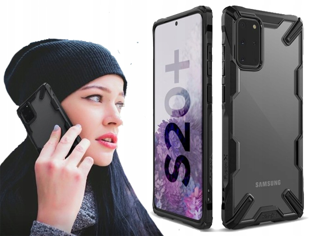 Etui do PANCERNE CASE COVER Samsung Galaxy S20+ Plus Ringke Fusion - 14870052506 - oficjalne ...