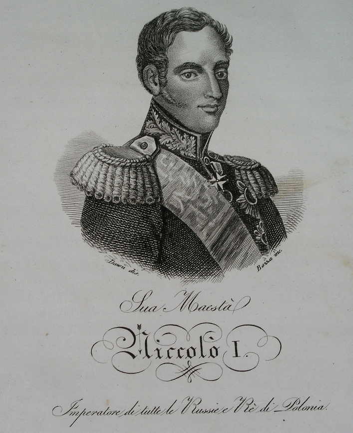 1831 oryginał POLSKA car i król Polski Mikołaj I Ukraina Litwa Białoruś ...