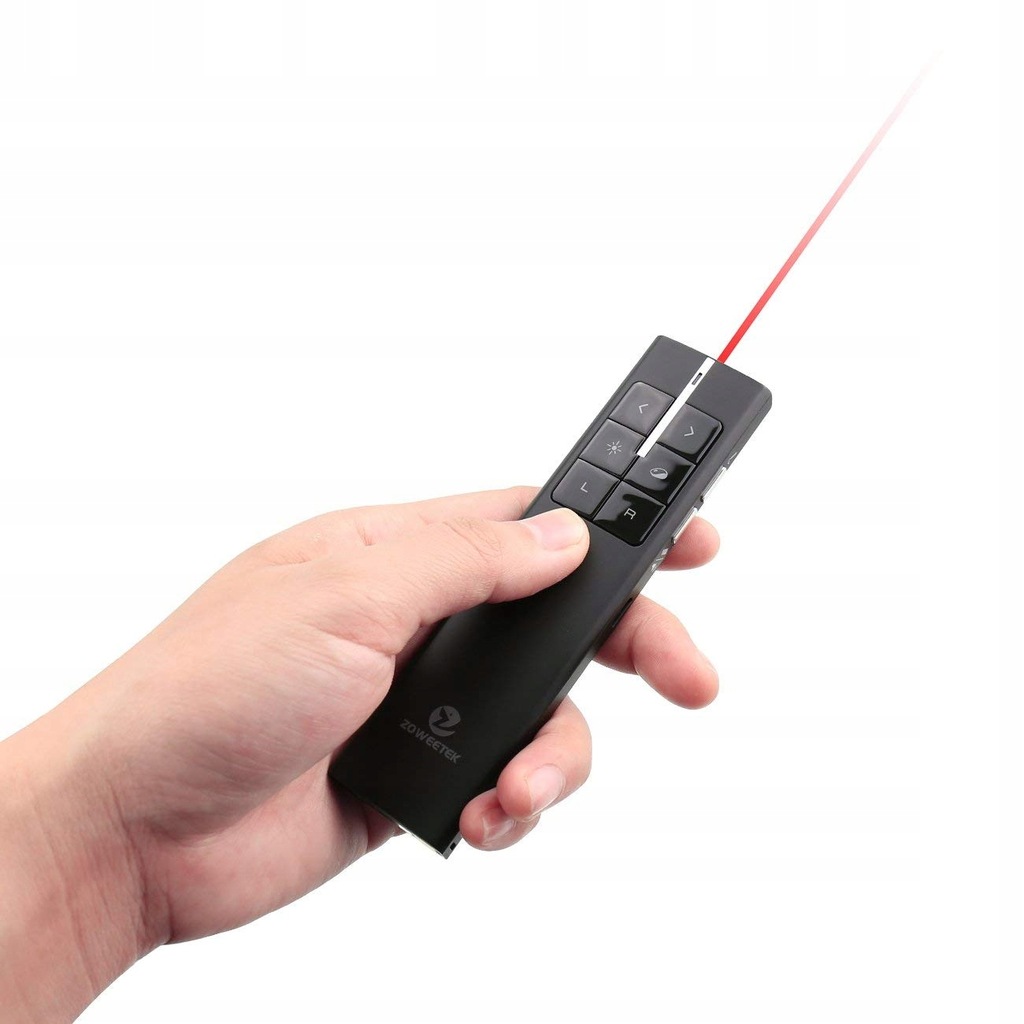 LASEROWY PREZENTER WSKAŹNIK WIRELESS POWER POINT - 7419442125 - oficjalne archiwum Allegro