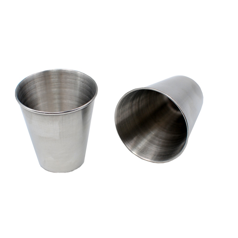 Kieliszki turystyczne metalowe zestaw 4 szt + etui - 13935808598 - oficjalne archiwum Allegro