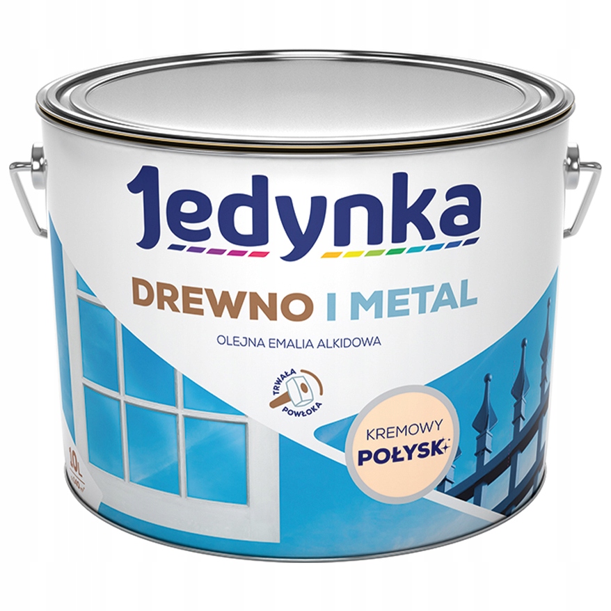 Jedynka DRIME OLEJNA Emalia Kremowy Połysk 10L - 12731541324 - oficjalne archiwum Allegro