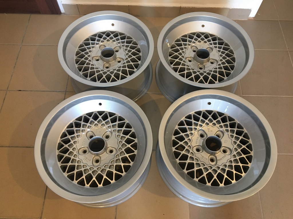 Felgi Rial Mesh Mercedes W126 SEC SE SEL W123 W107 - 8973249676 ...