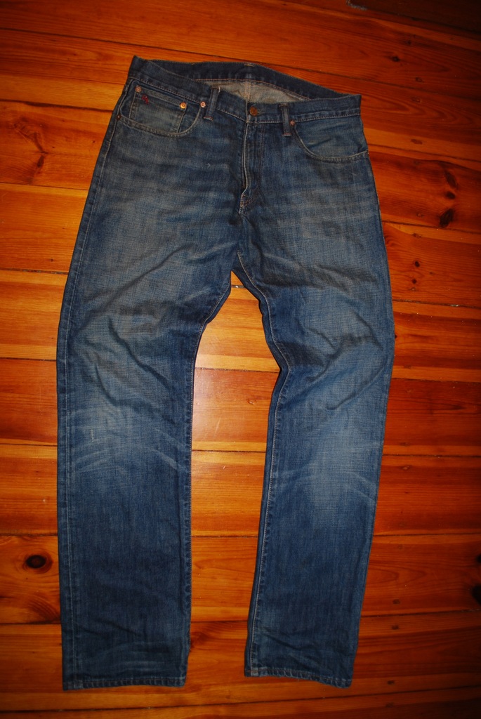 POLO RALPH LAUREN 32/34 CLASIC IT 867 AUTHENTIC DENIM SINCE 1967 BLUE ...