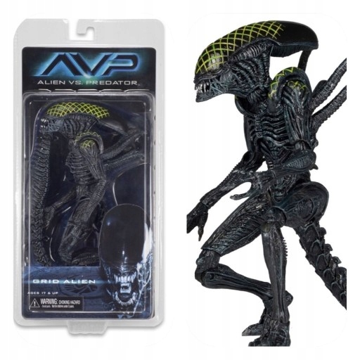 OBCY vs Predator GRID ALIEN xenomorph figurka NECA - 8844461887 ...