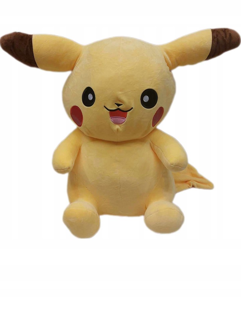 DUŻA MASKOTKA PIKACHU PLUSZAK PIKACZU POKEMON 90cm - 14778148535 ...