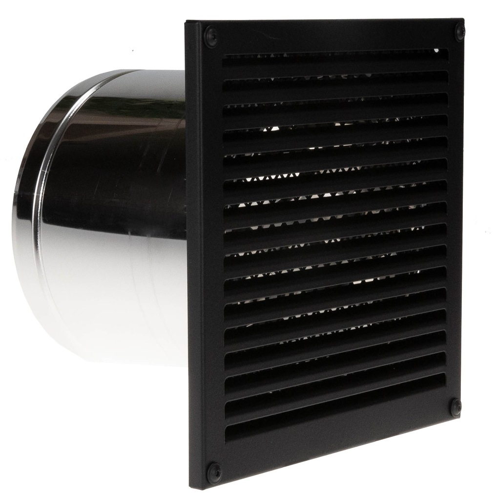 Czerpnia wyrzutnia powietrza 200 Czarny mat DARCO - 13952235472 ...