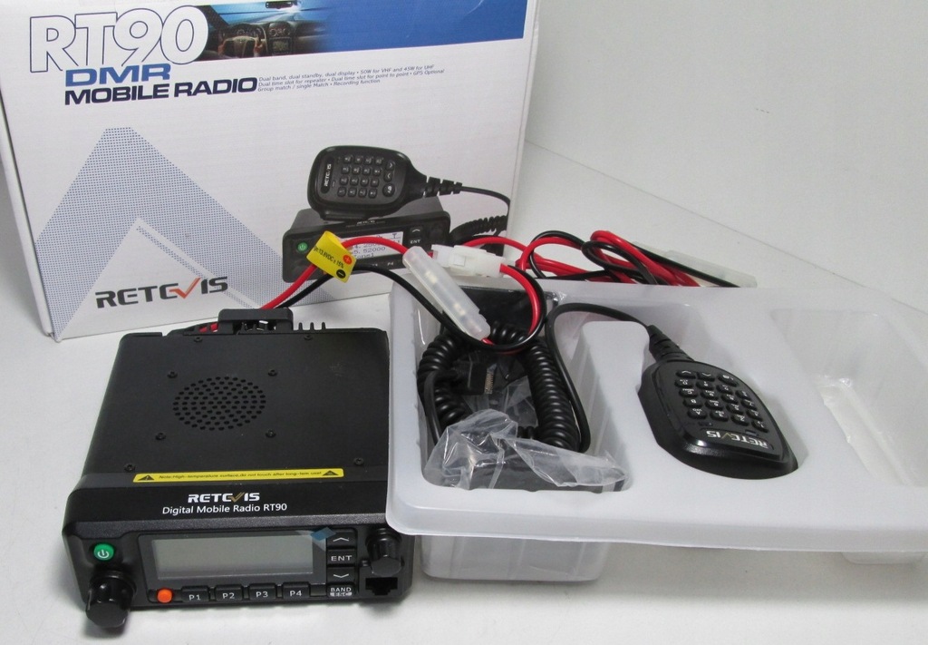 Retevis RT90 Przenośny Nadajnik-Odbiornik 3000 DMR - 12423720927 ...
