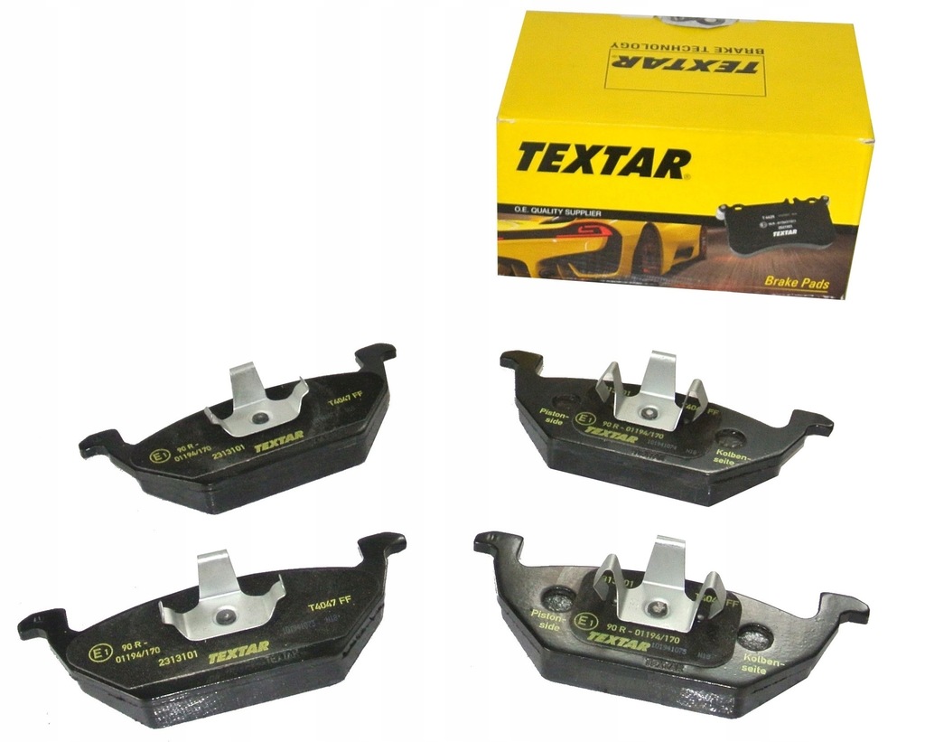 TEXTAR KLOCKI PRZÓD AUDI A4 B5 B6 B7 A6 C6 A8 - 12752594652 - oficjalne ...