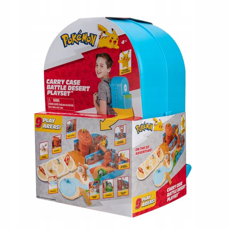 Pokemon Plecak Carry Case Battle Desert Playset - 13449346751 ...