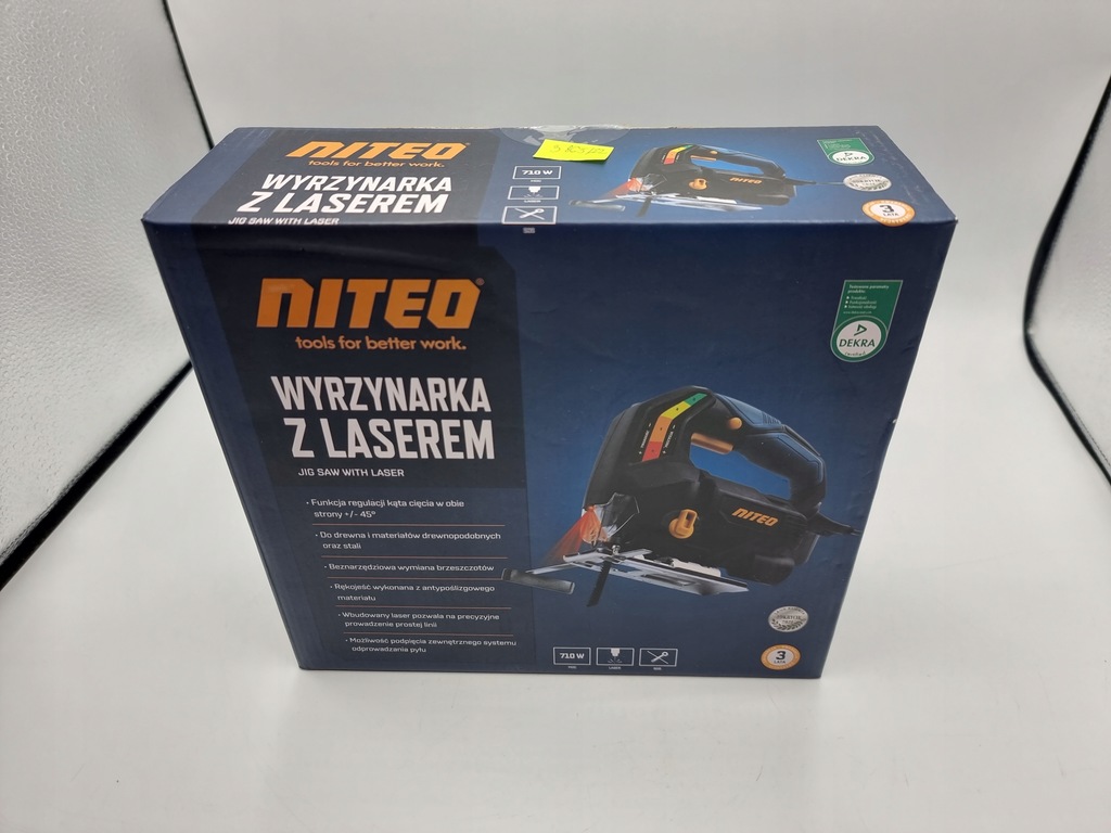 Wyrzynarka z laserem Niteo Tools 710W - 12818177649 - oficjalne archiwum Allegro