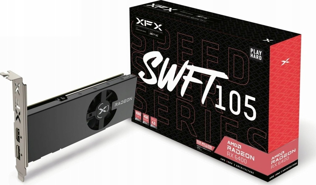 Radeon RX 6400 Speedster SWFT105 4GB GDDR6 - 13722724377 - oficjalne ...