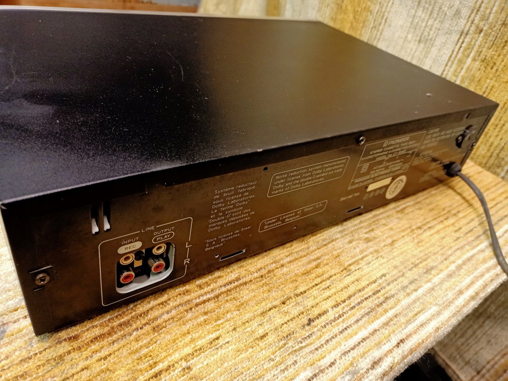 Magnetofon kasetowy Pioneer CT-540 - 13144712067 - oficjalne archiwum ...