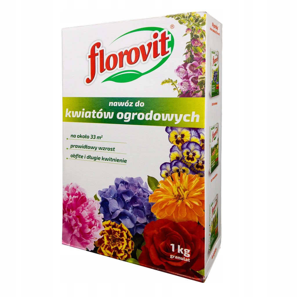 Nawóz do kwiatów ogrodowych kwitnienie wzrost 1kg - 10193010626 - oficjalne archiwum Allegro