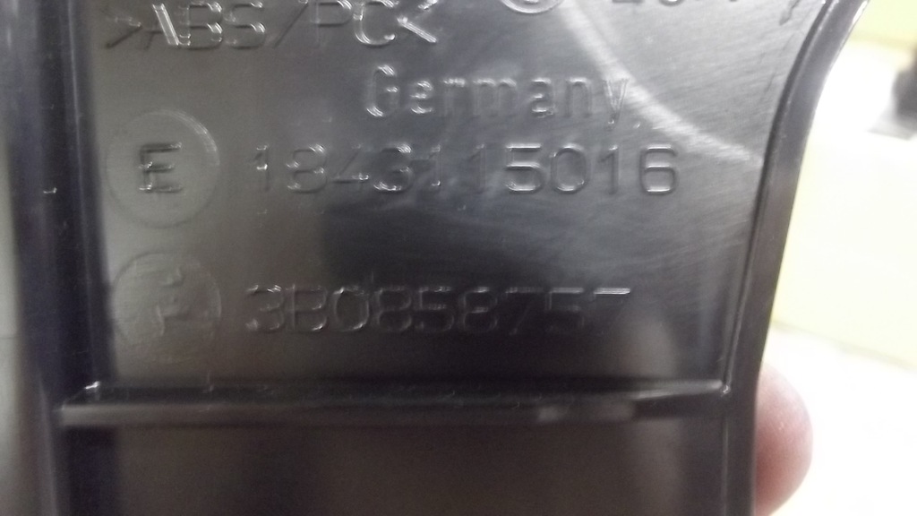 VW PASSAT B5 FL RAMKA RADIA 3B0858757 - 6978333531 - oficjalne archiwum ...