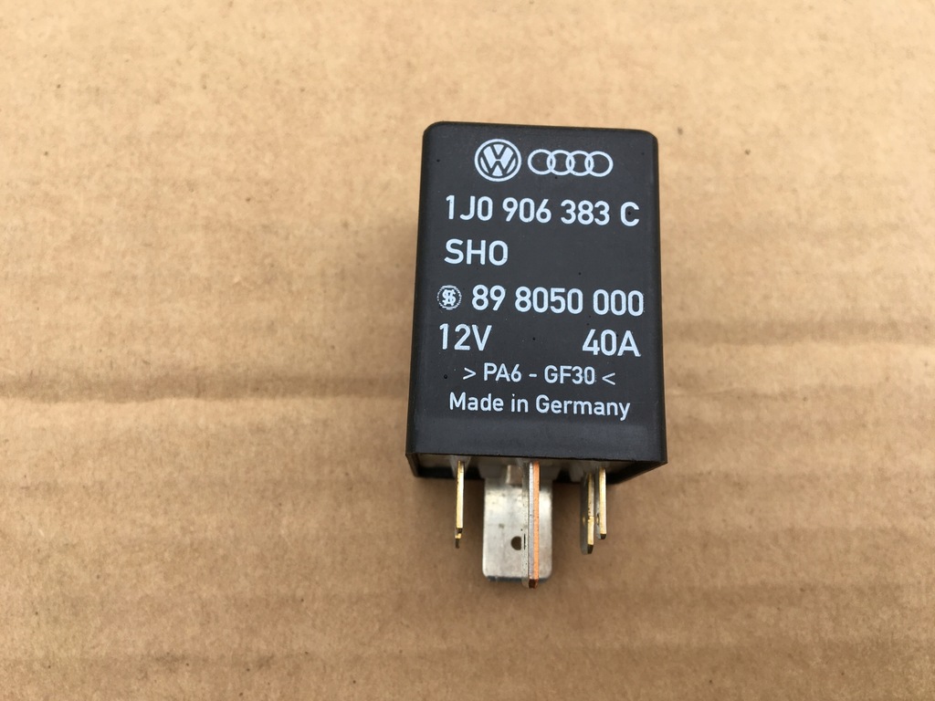 PRZEKAZNIK POMPY PALIWA 1J0906383C 409 GOLF IV A3 - 13948869901 ...
