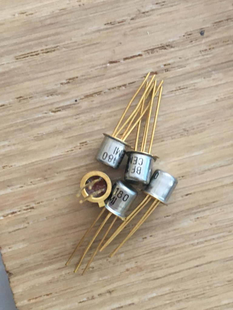 Tranzystor n-p-n BF180; 650MHz ; wzmacniacz UHF - 12247313373 ...