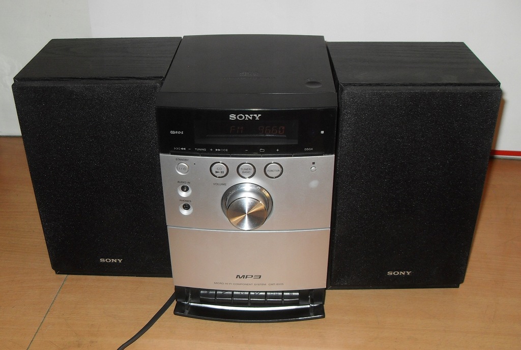 SONY HCD-EH15 CD + RADIO + KASETA - 14198281567 - oficjalne archiwum ...