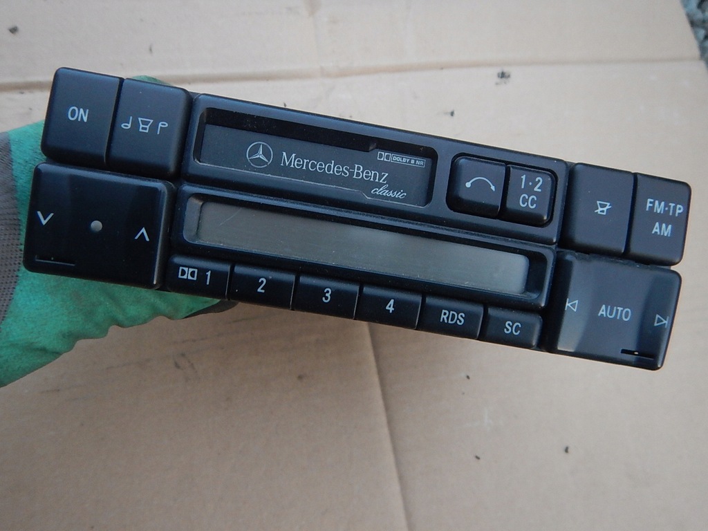 radio mercedes becker BE2010 w124 - 8858353420 - oficjalne archiwum Allegro