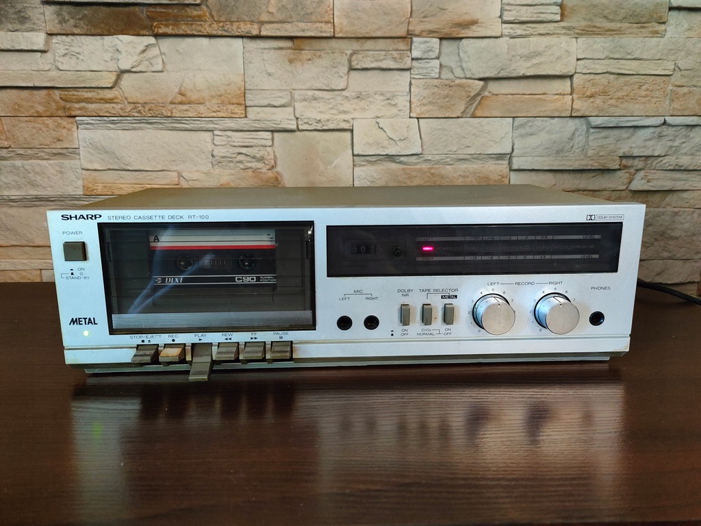 Magnetofon kasetowy SHARP RT 100H DECK - 14135661084 - oficjalne ...
