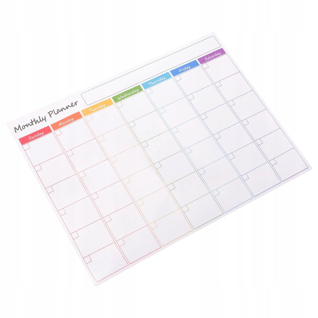 Magnet Whiteboard Weekly Schedule Calendar Fridge - 13582205417 ...
