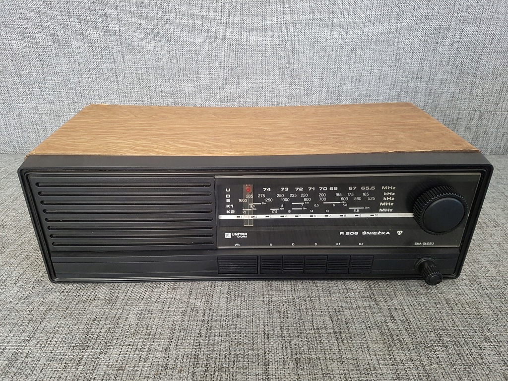 Radio Śnieżka R 206 Unitra Diora PRL SPRAWNE - 9690010624 - oficjalne ...