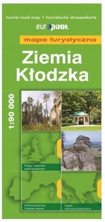 MAPA TURYSTYCZNA EUROPILOT. ZIEMIA KŁODZKA BR - 12102145472 - oficjalne archiwum Allegro