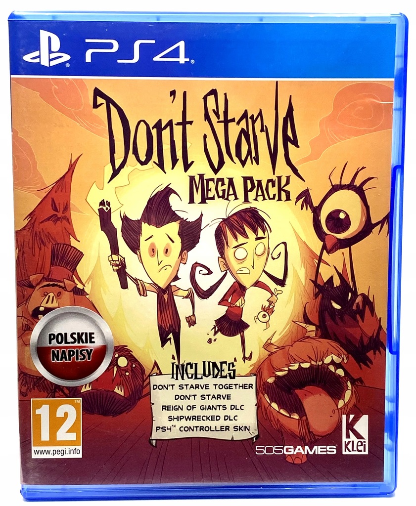 DON'T STARVE: MEGA PACK PL | PS4 | PO POLSKU | PLAYSTATION 4 - 14455411696 - oficjalne archiwum ...